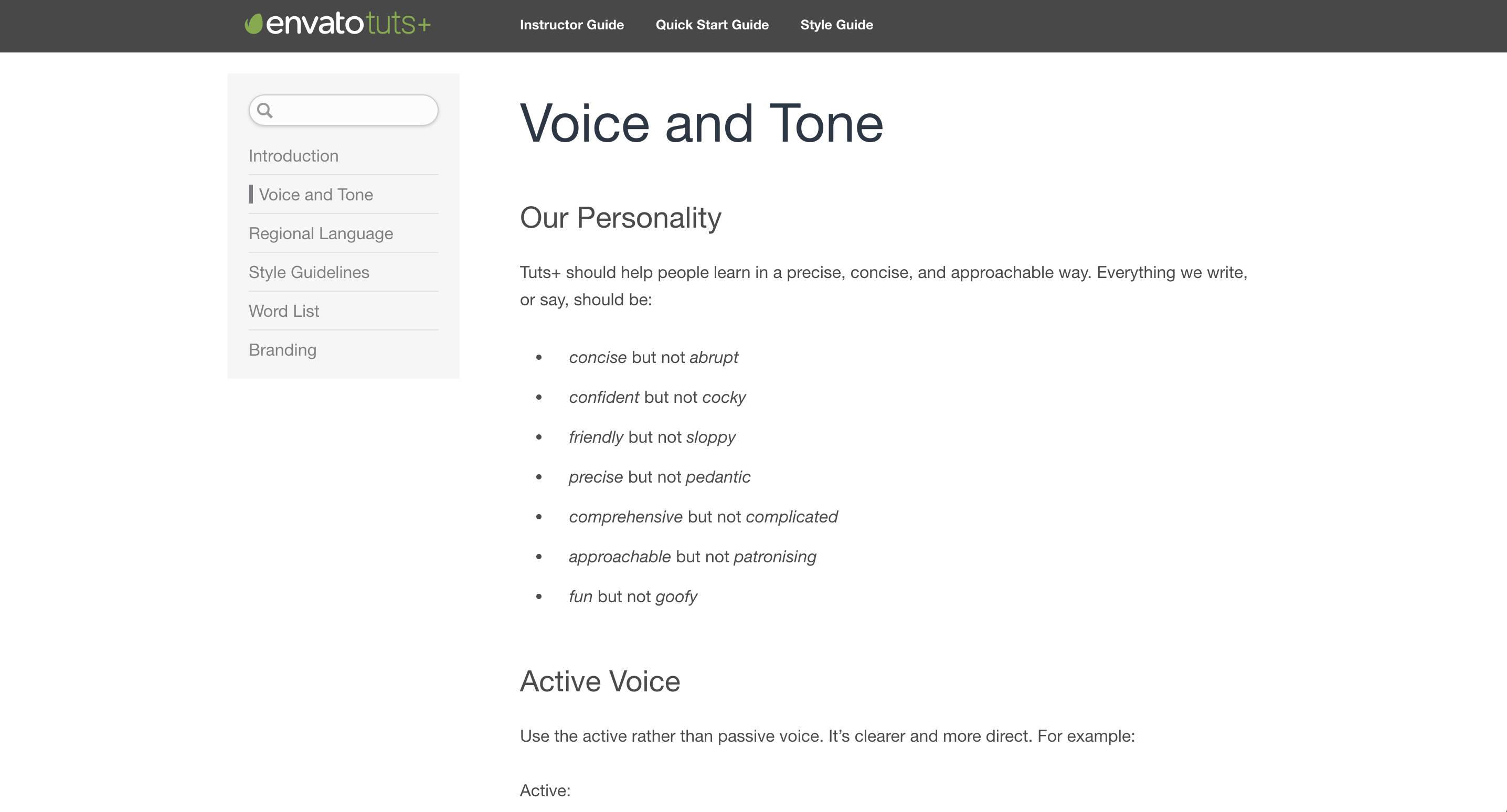 Blog style guide tuts Your Go To Marketing Shop Marketing 261